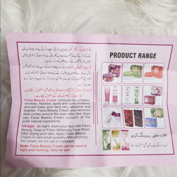 Skincare | 4 Count Faiza Beauty Face Creams Made In Pakistan | Poshmark